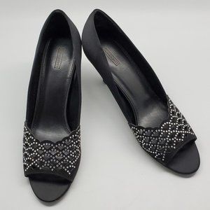 Laura Scott | Shoes | Laura Scott Womens Karlotta Open Toe Dress Pump ...